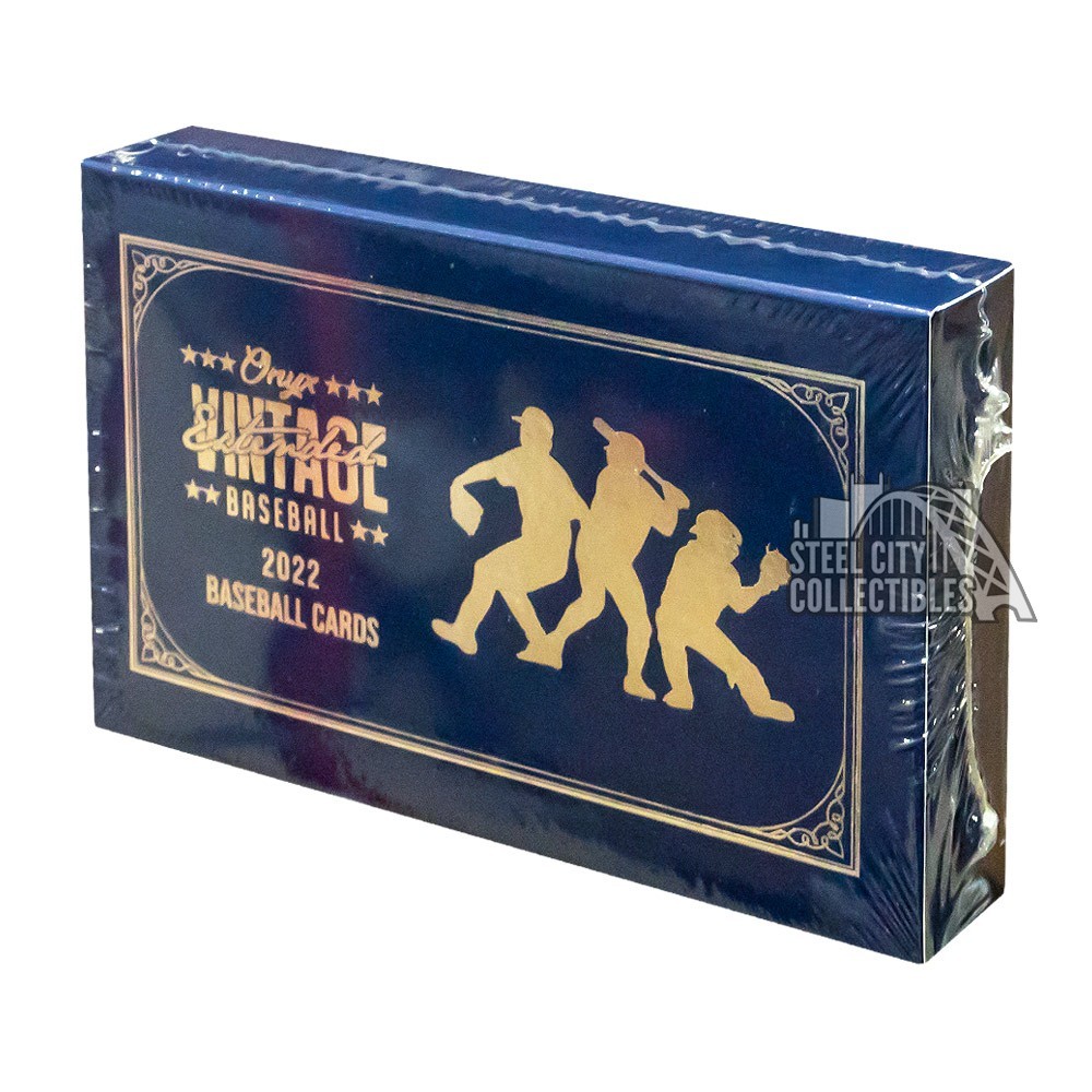 2022 Onyx Vintage Extended Series Baseball Box | Steel City Collectibles