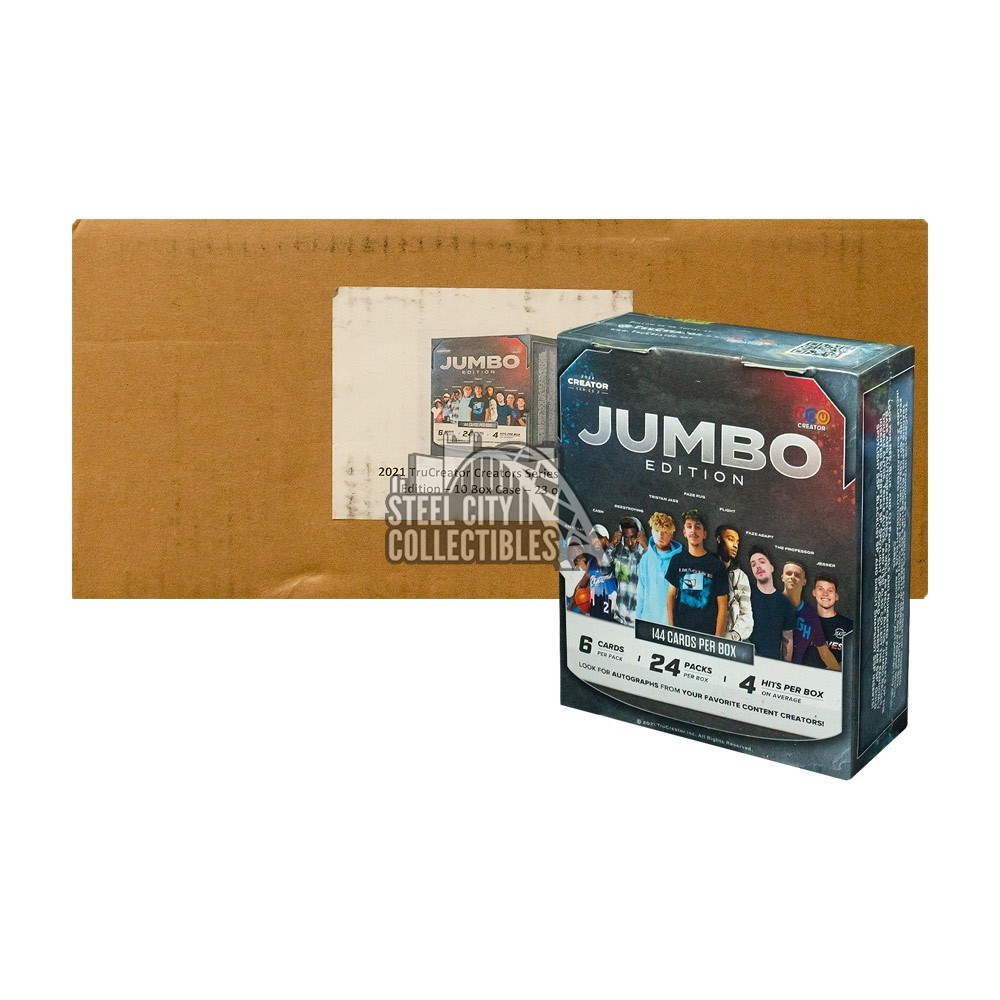 Jumbo Relic Cards Tru Creator Mystery Box Jumbo Edition - Sports Relic ...