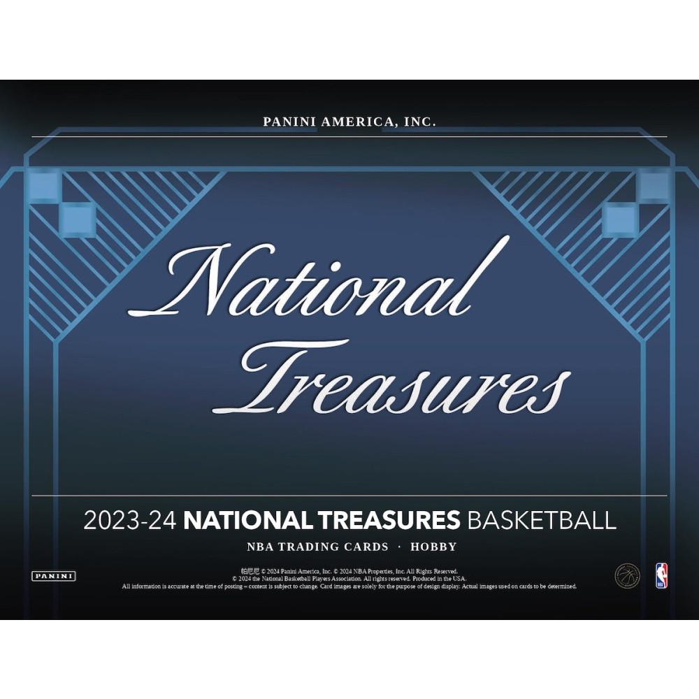 2023-24 Panini National Treasures Basketball Hobby Box | Steel City ...