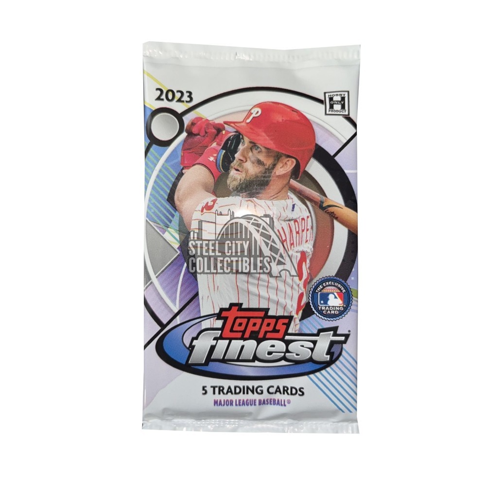 2023 Topps Finest Baseball Hobby Pack | Steel City Collectibles