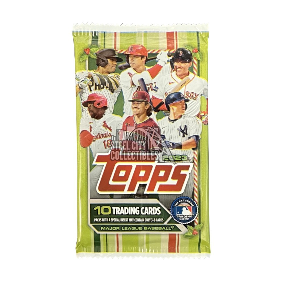 2023 Topps Holiday Baseball Mega Box Pack | Steel City Collectibles
