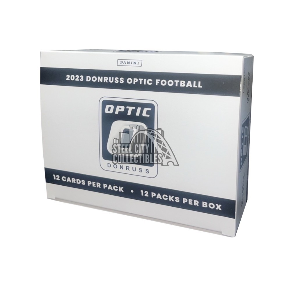 2023 Panini Donruss Optic Football Cello 12-Pack Box (Green Velocity ...