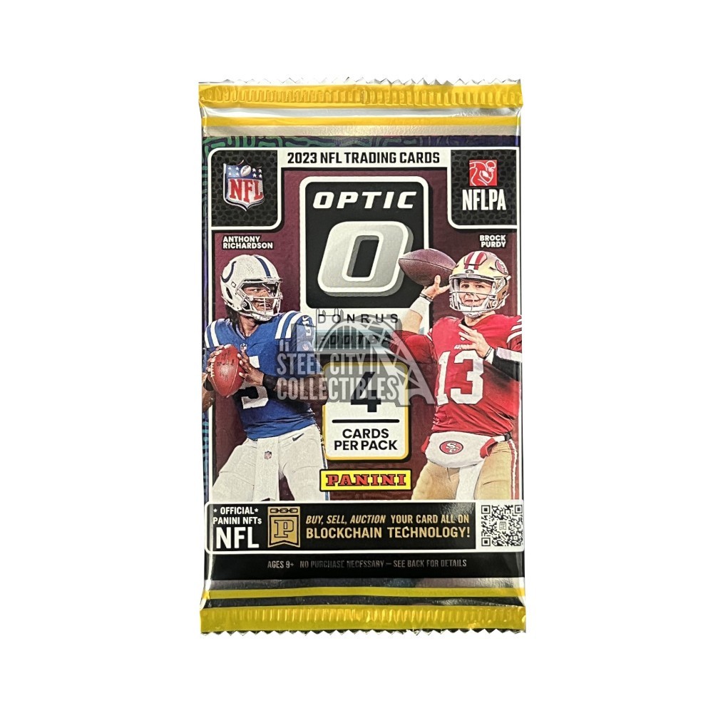 2023 Panini Donruss Optic Football Retail Pack | Steel City Collectibles