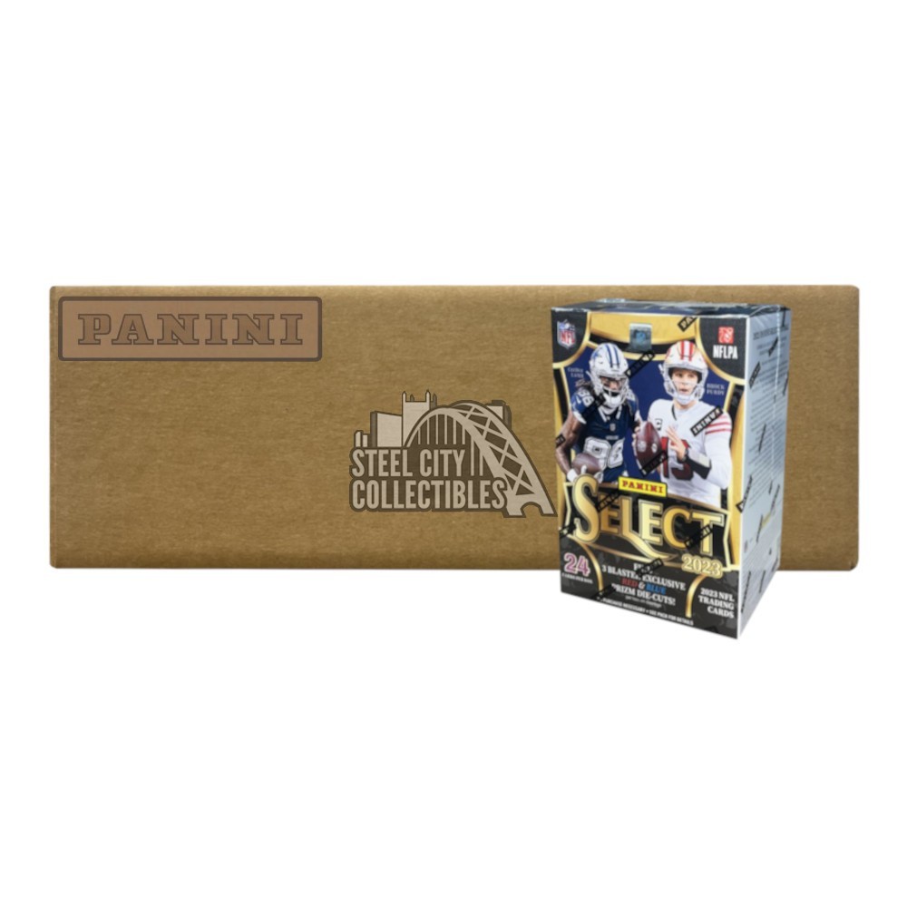 2023 Panini Select Football 6-Pack Blaster 20-Box Case (Red and Blue ...