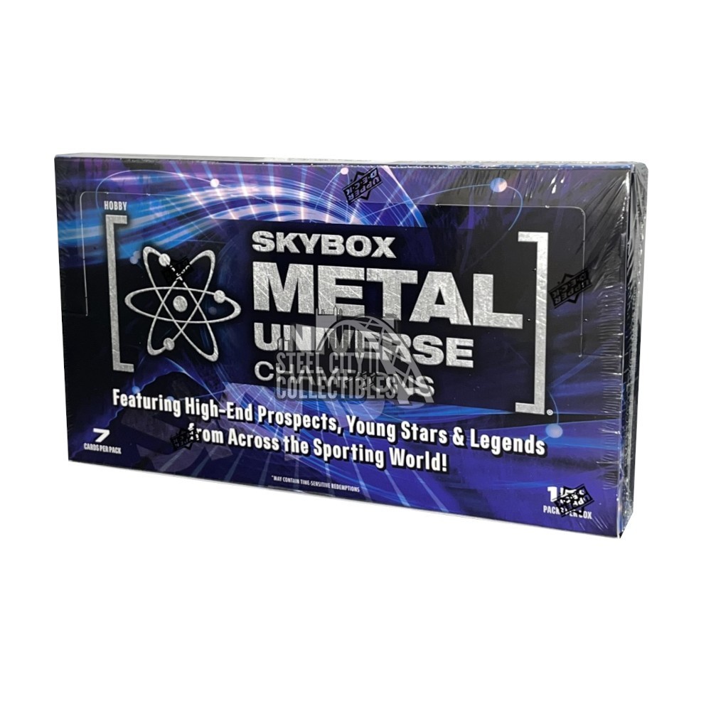 2023 Upper Deck Skybox Metal Universe Champions Hobby Box | Steel City ...