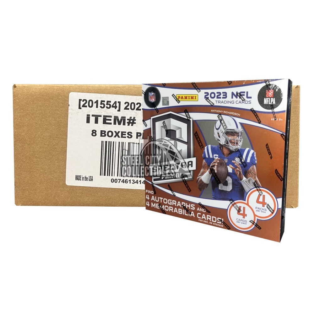 2023 Panini Spectra Football Hobby 8-Box Case | Steel City Collectibles