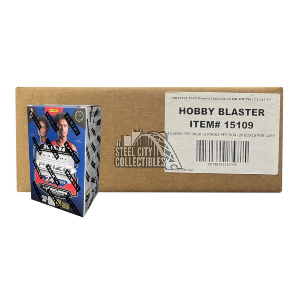 2023-24 Panini Prizm Basketball Hobby Blaster 20-Box Case (Green Wave ...