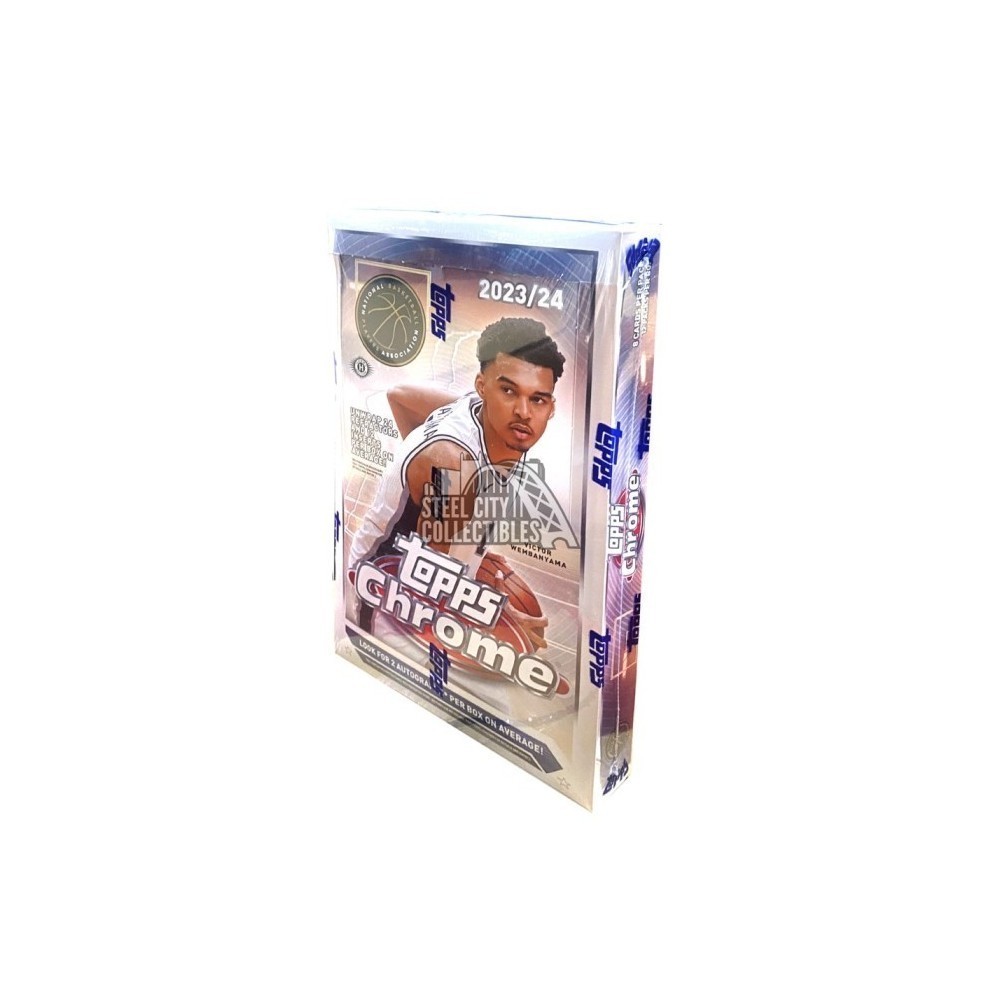 2023-24 Topps Chrome Basketball Hobby Box Random Pack Stack Group Break ...