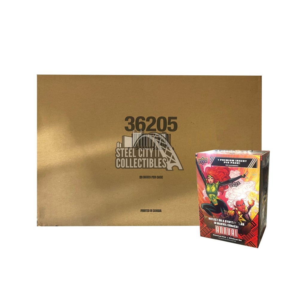 2024 Upper Deck Marvel Annual Blaster 20-Box Case | Steel City Collectibles