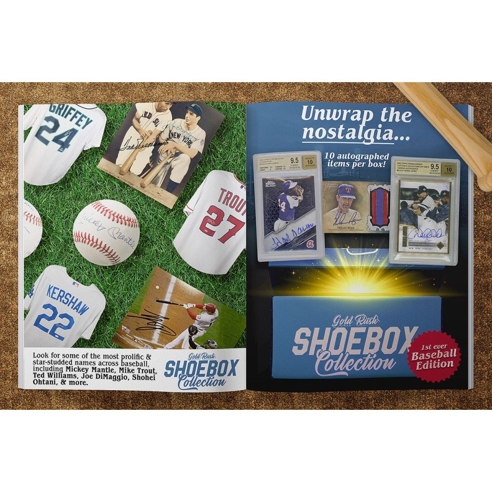 2023 Gold Rush Shoebox Collection Baseball Edition Box | Steel City ...