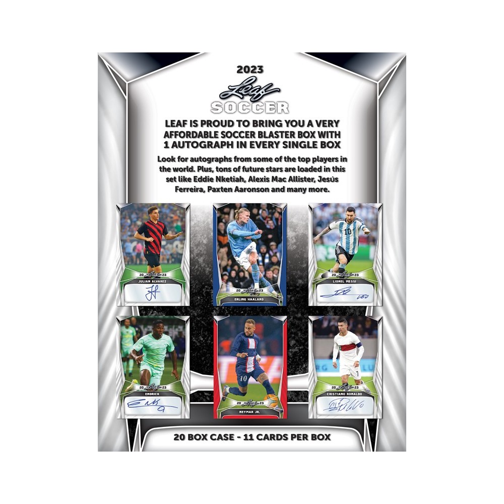 2023 Leaf Soccer Blaster Box | Steel City Collectibles
