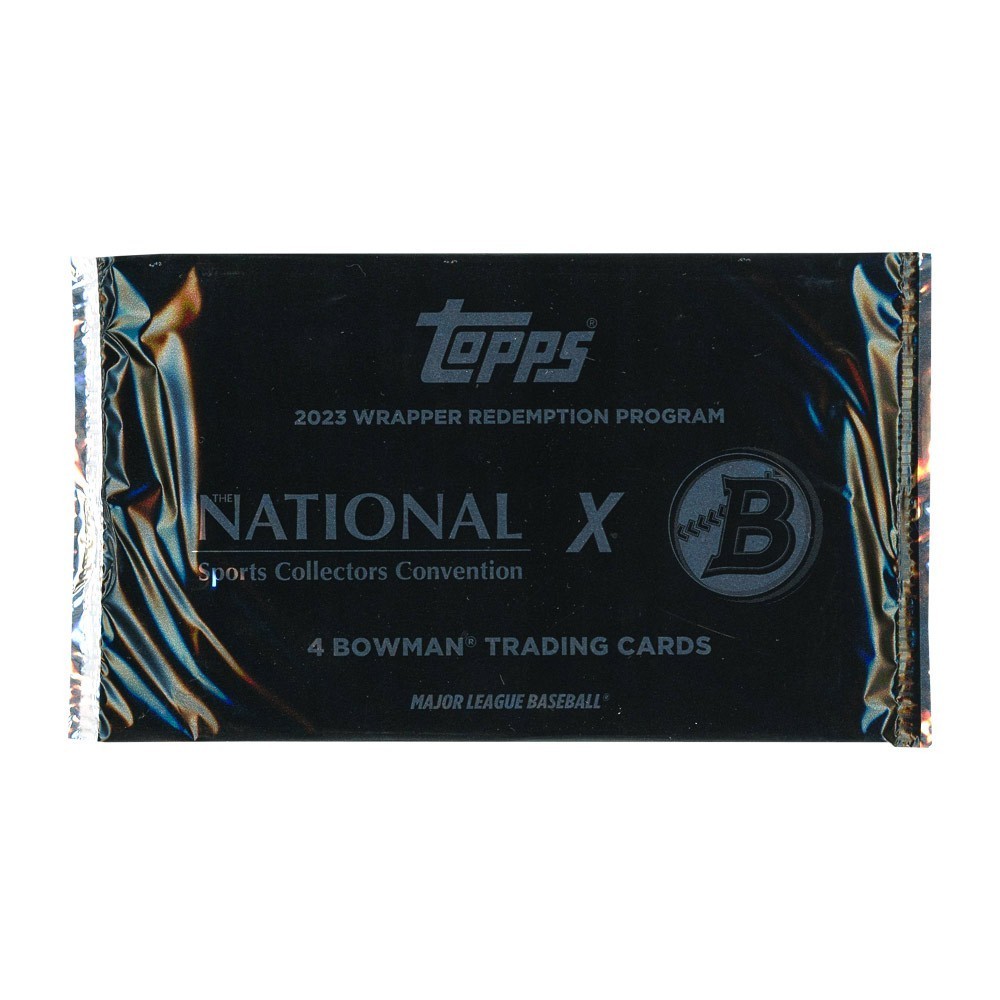 2023 Topps Bowman Baseball National Wrapper Redemption 4-Pack Random ...