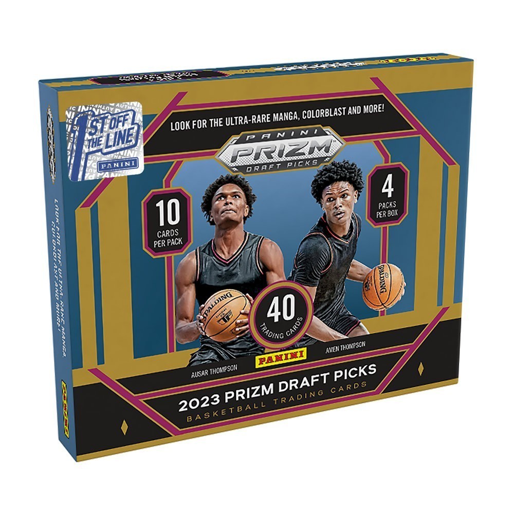 2023-24 Panini Prizm Draft Picks Collegiate Basketball Hobby Box - 1st Off The Line Random Pack ...