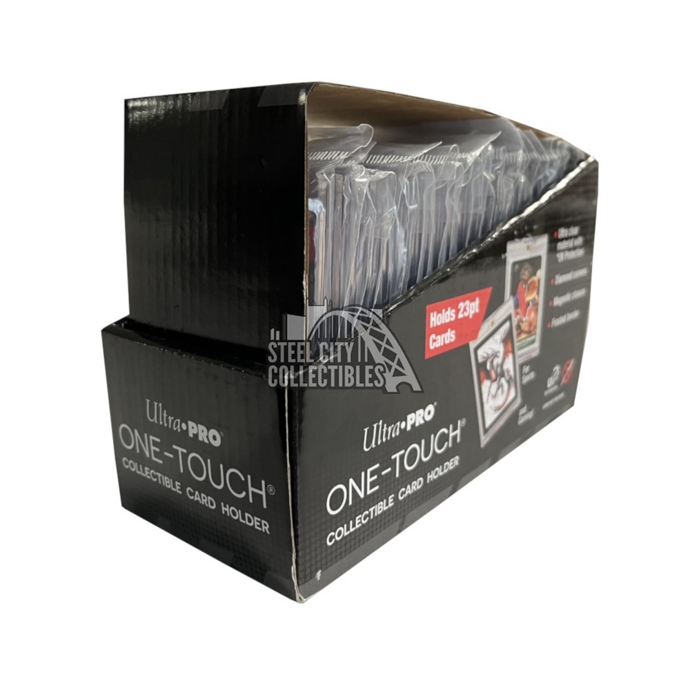 Ultra Pro 23pt One Touch Magnetic Card Holder Box of 25 | Steel City ...
