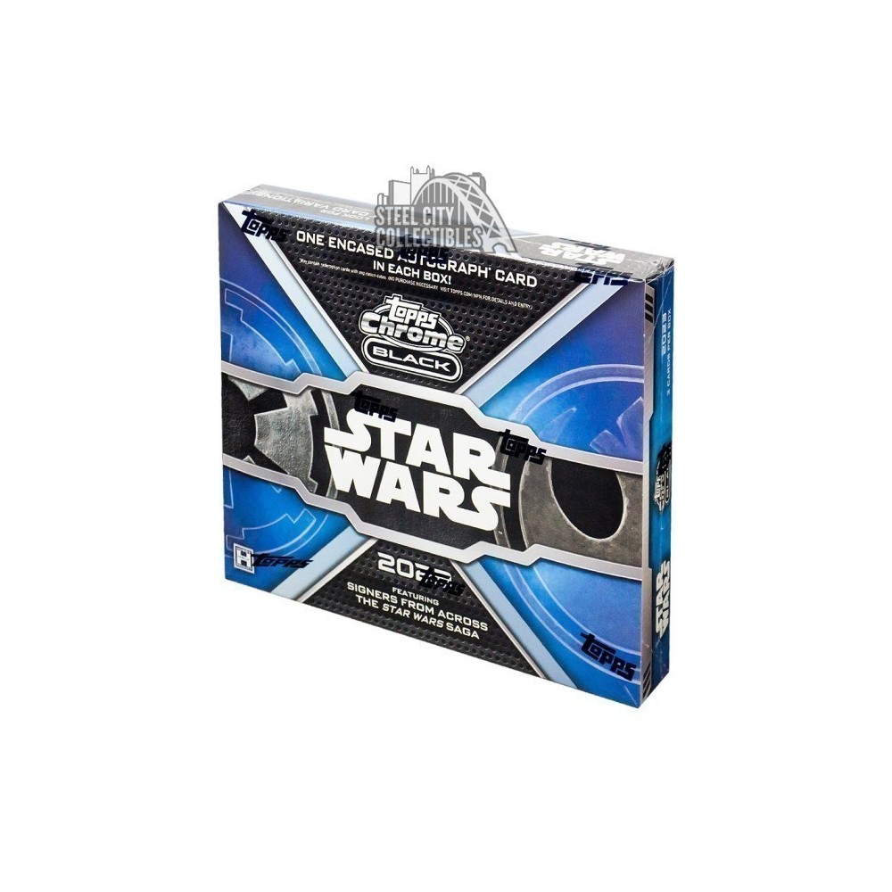*LIVE BREAK SPECIAL* 2023 Topps Star Wars Chrome Black Hobby Box #57 ...
