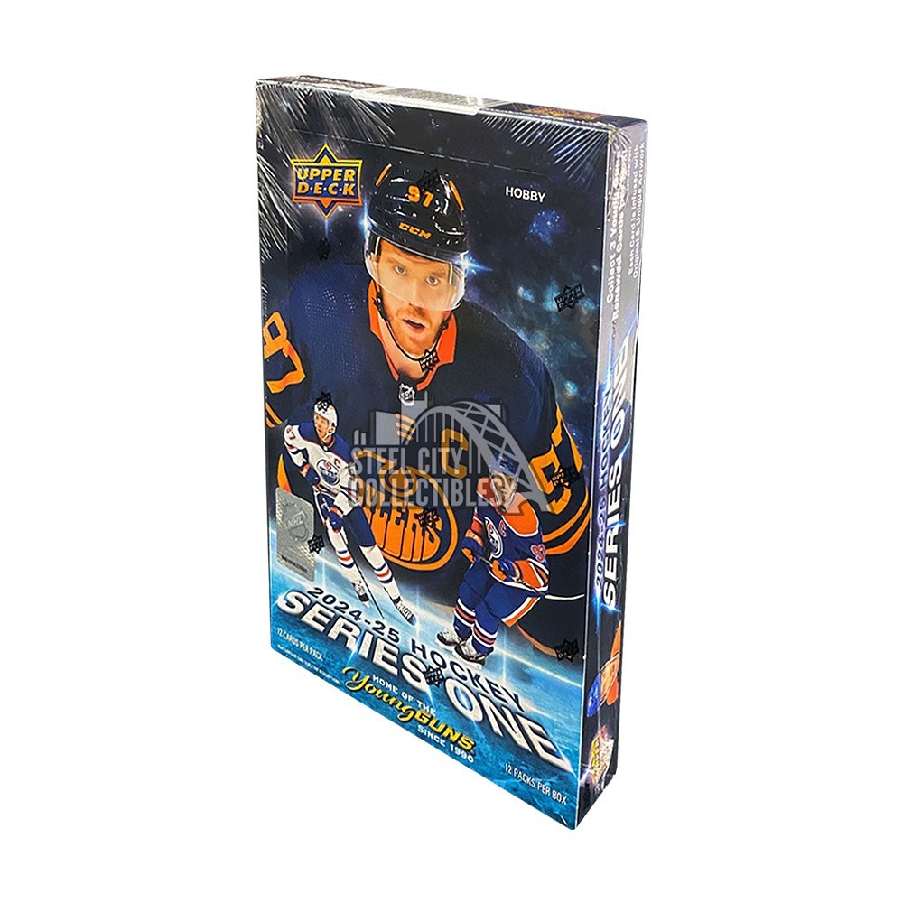 2024-25 Upper Deck Series 1 Hockey Hobby Box | Steel City Collectibles