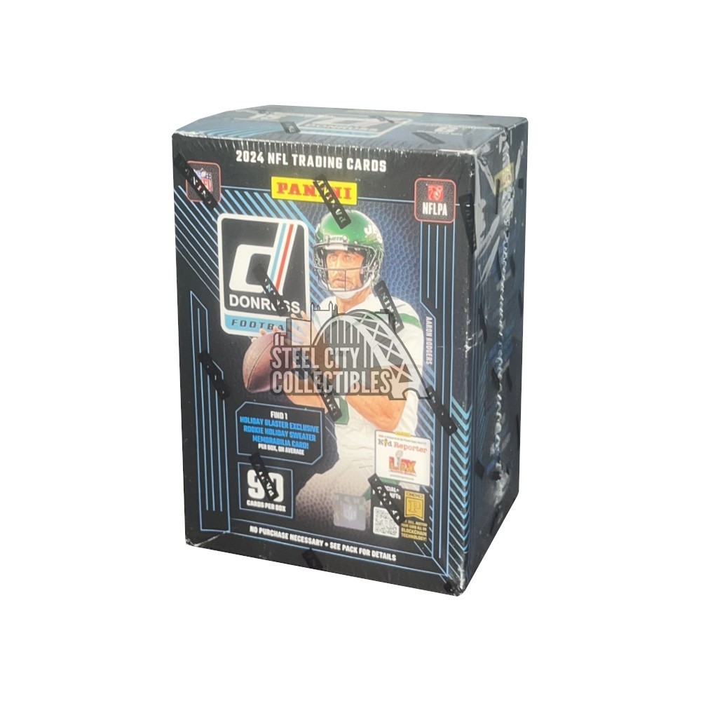 2024 Panini Donruss Football Holiday 6-Pack Blaster Box | Steel City ...