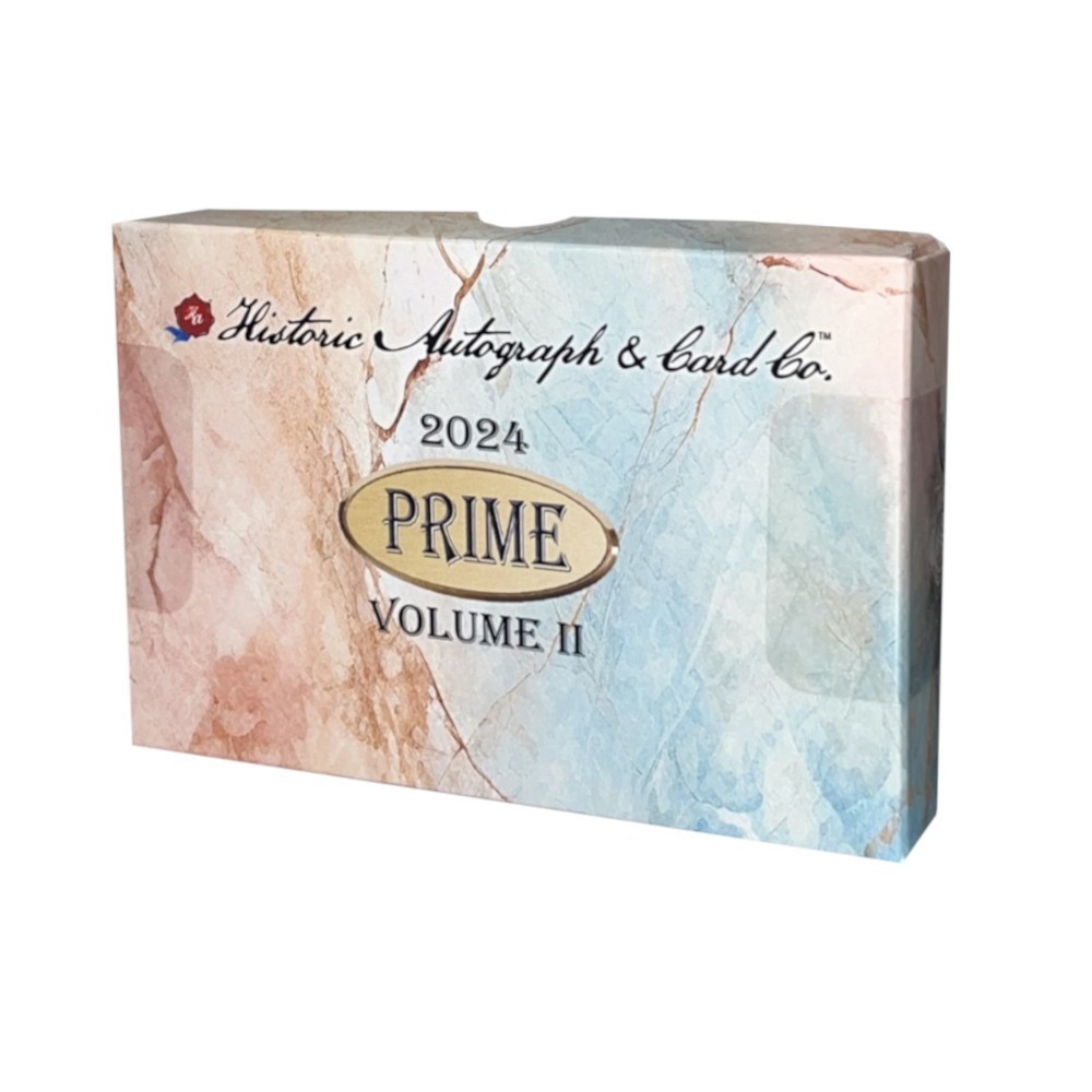2024 Historic Autographs Prime Volume 2 Premium Box PERSONAL BREAK ...