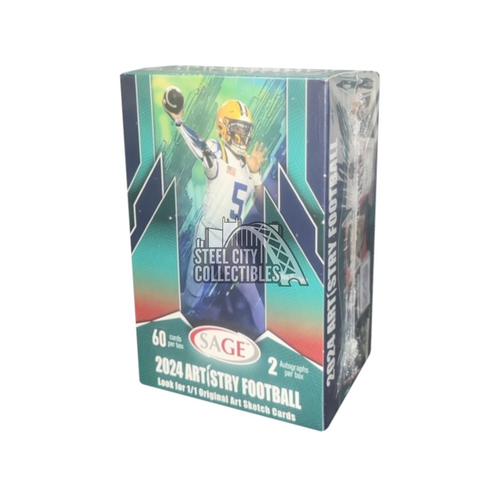 2024 Sage Artistry Football Blaster Box | Steel City Collectibles