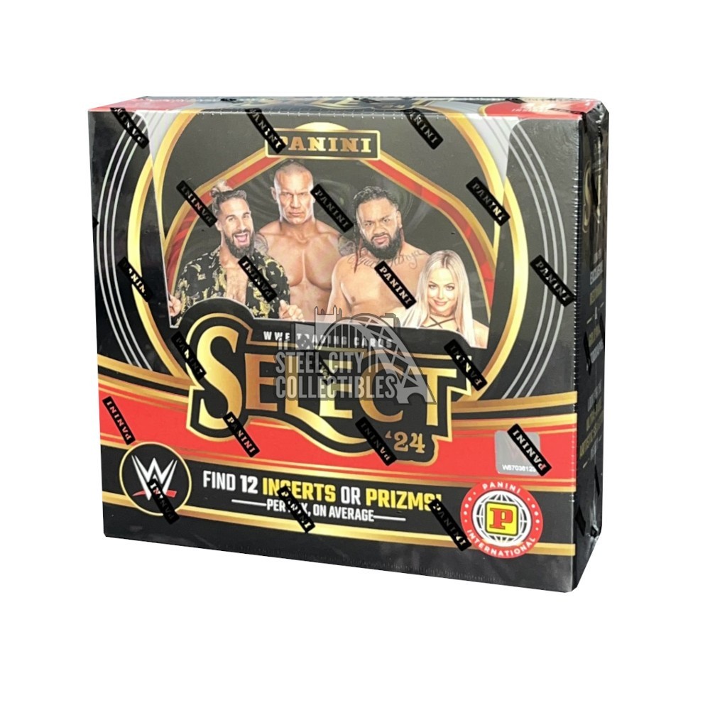 2024 Panini Select WWE Wrestling Hobby International Box | Steel City ...