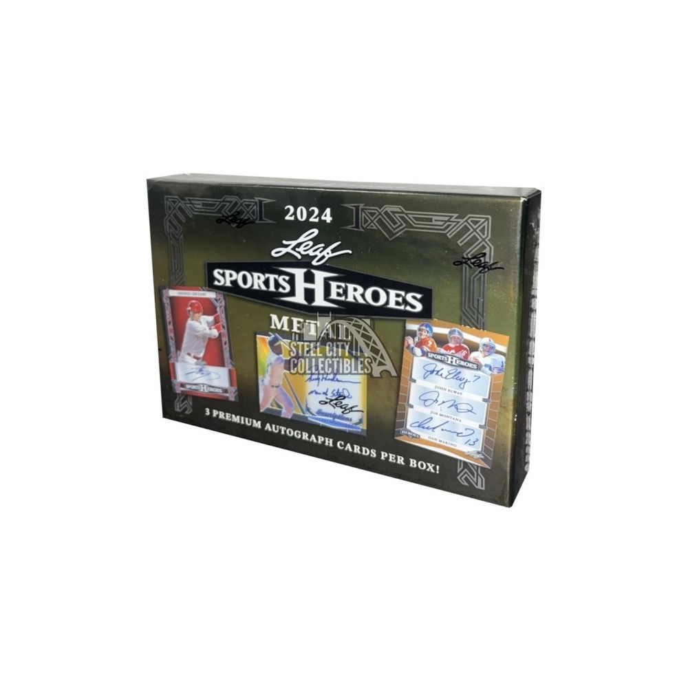 2024 Leaf Sports Heroes Hobby 3-Box Random Hit Group Break #3 - Steve ...
