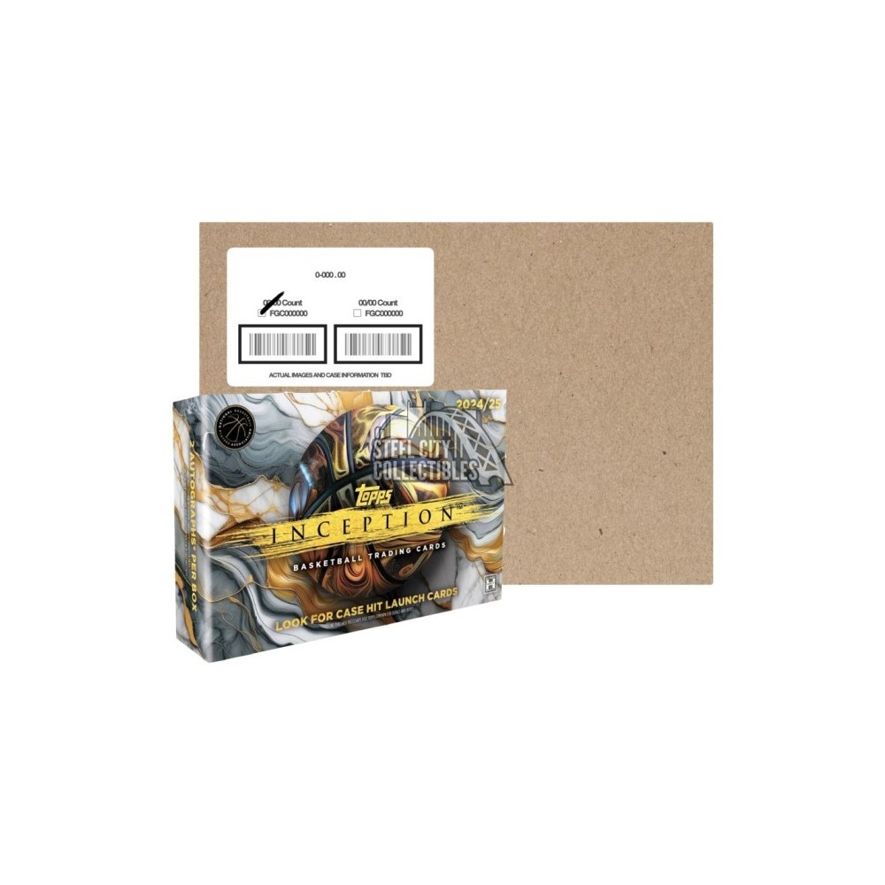2024-25 Topps Inception Basketball Hobby 8-Box Case Pick Your Team ...