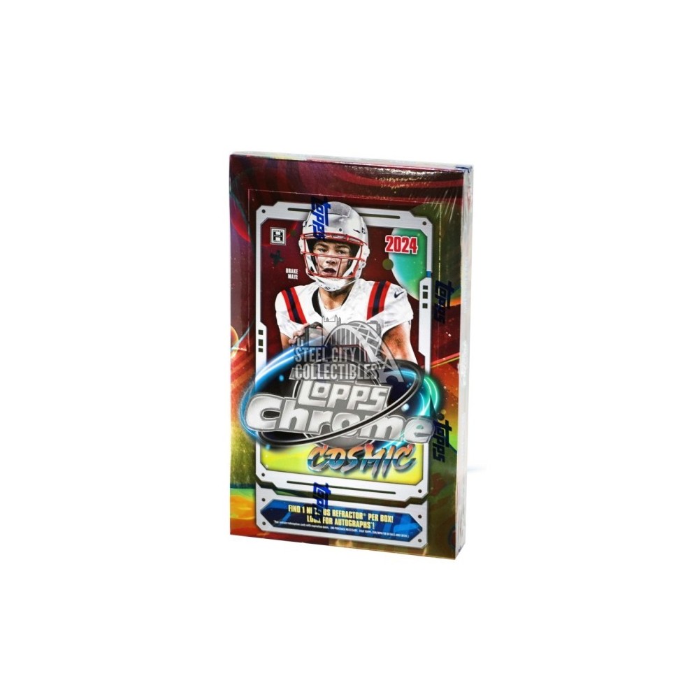 2024 Topps Cosmic Chrome Football Hobby 2-Box Random Division Group ...