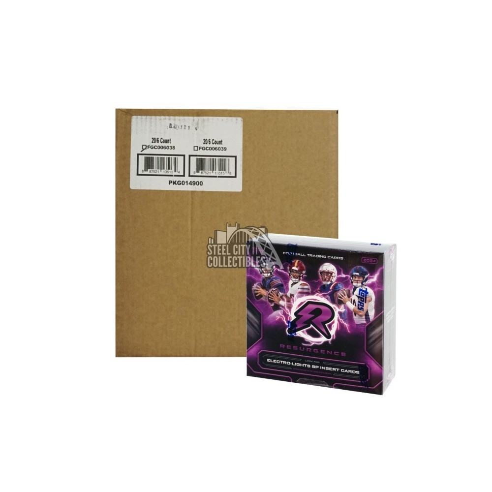 2024 Topps Resurgence Football Mega 20-Box Case Random Division Group ...