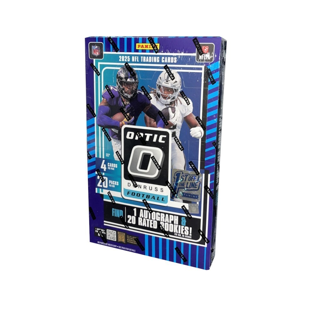 2025 Panini Donruss Optic Football Hobby Box - 1st Off The Line (FOTL ...