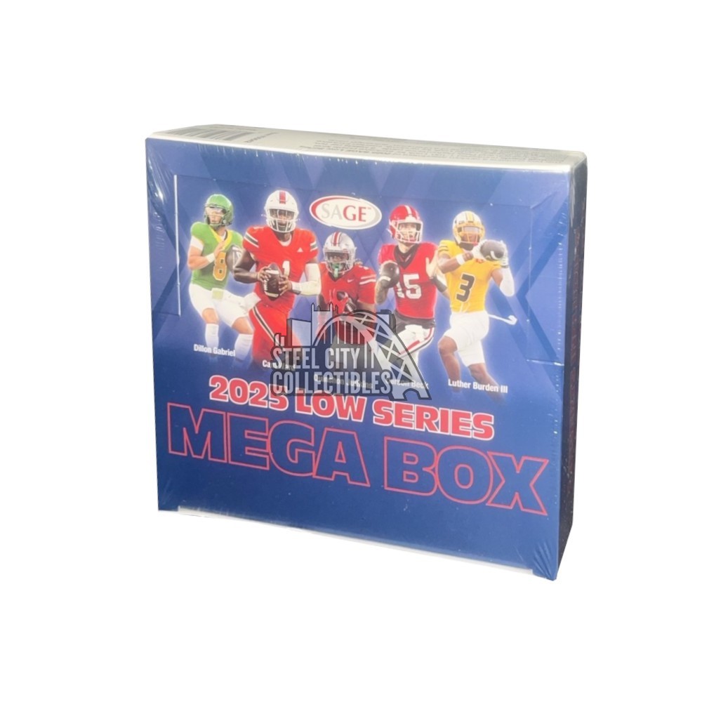 2025 Sage Low Series Football Mega Box | Steel City Collectibles