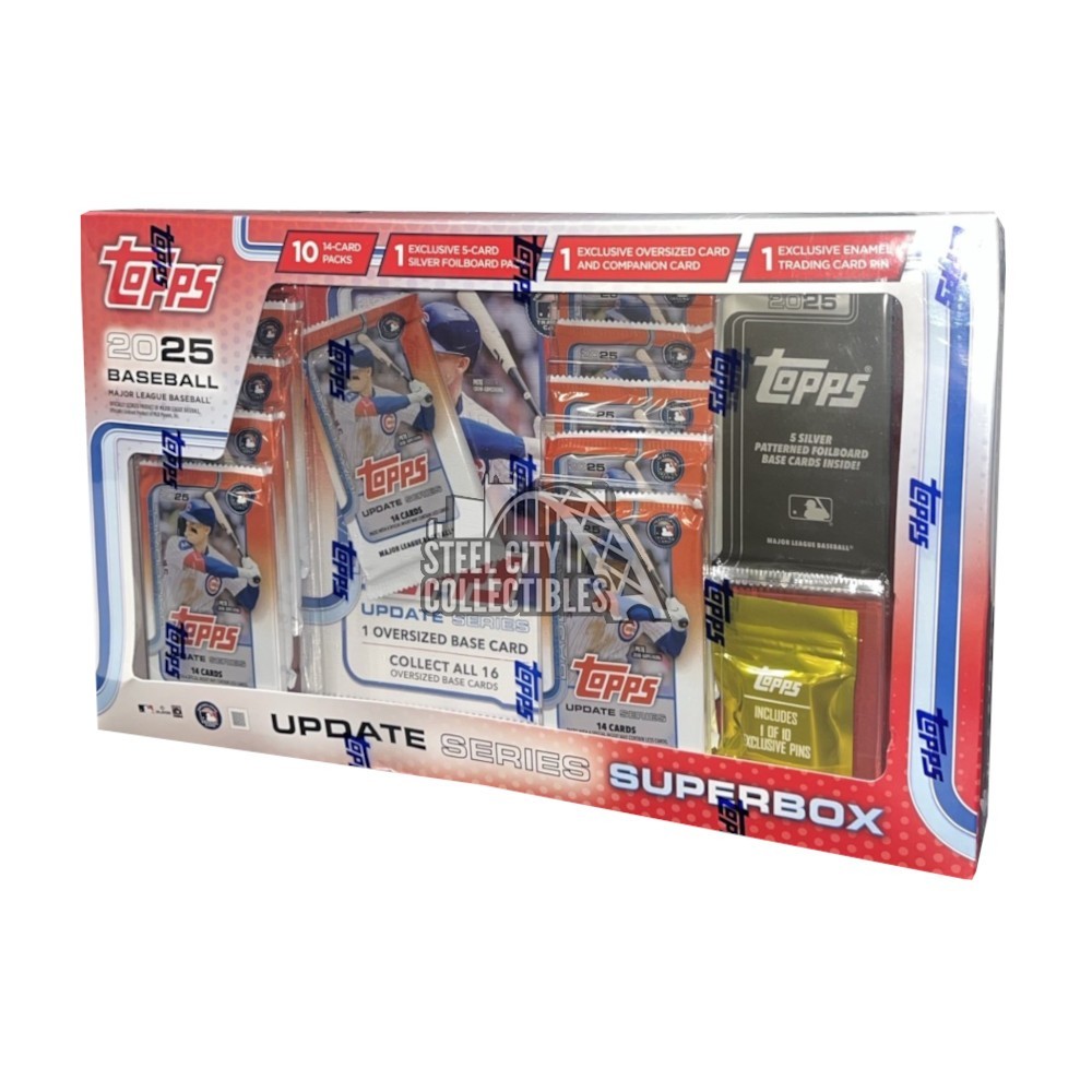 2025 Topps Update Baseball Super Box | Steel City Collectibles