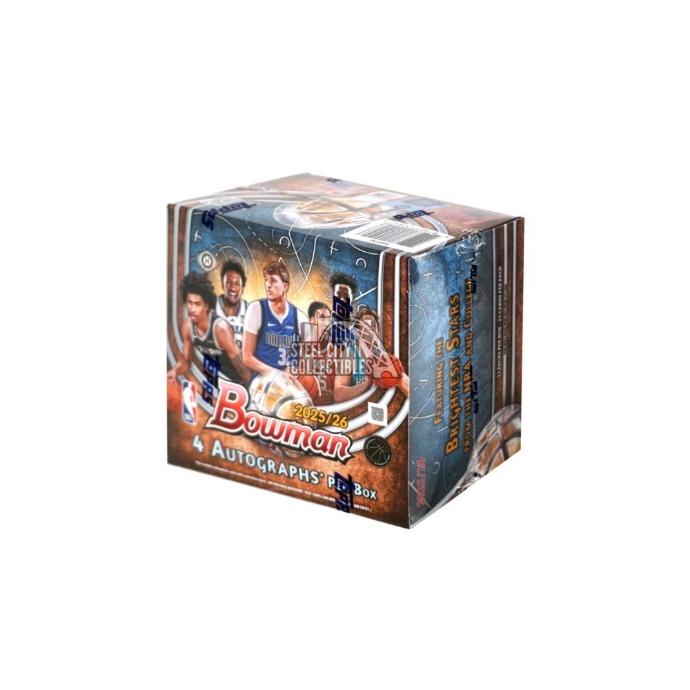 2025-26 Bowman Basketball Hobby Jumbo Box Random Pack Group Break #13 ...