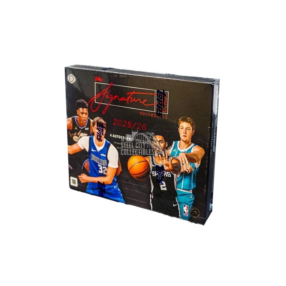 2025-26 Topps Signature Class Basketball Hobby Jumbo Box Random Pack ...