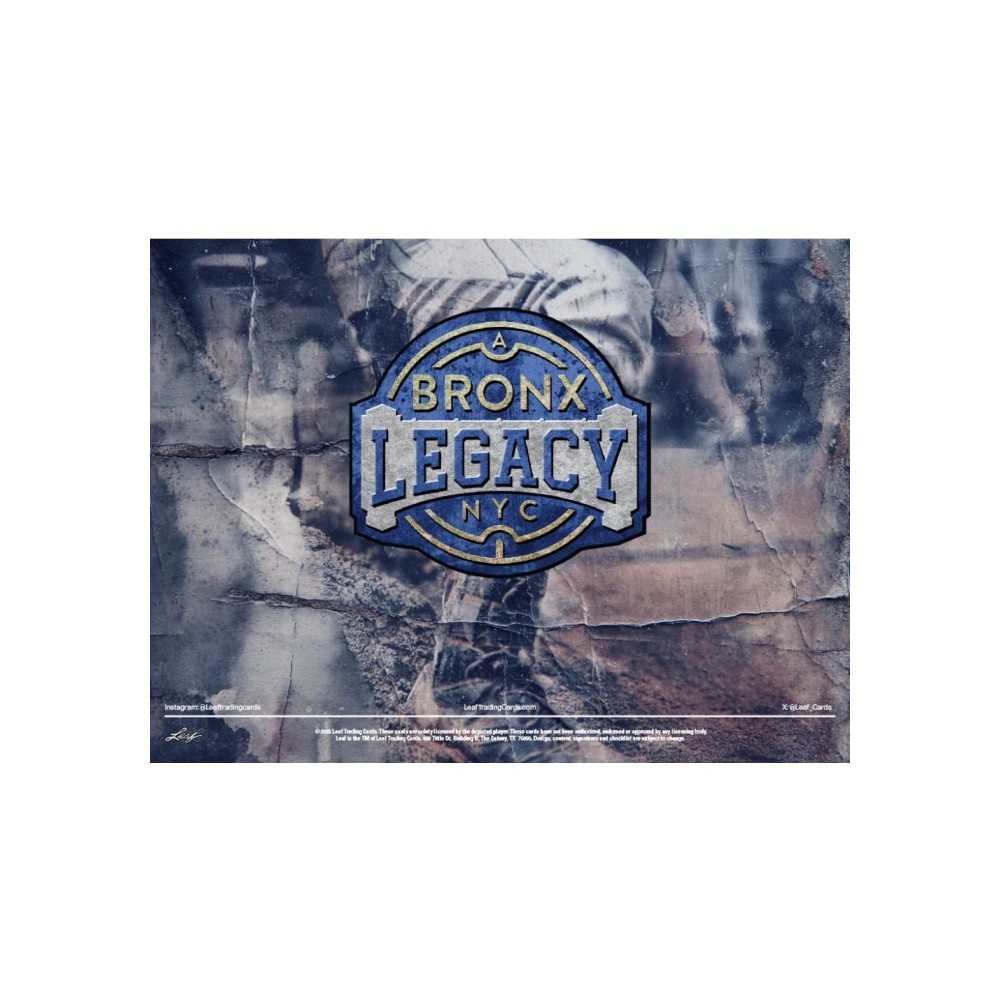 2025 Leaf A Bronx Legacy Baseball Hobby 2-Box Random Hit Group Break ...