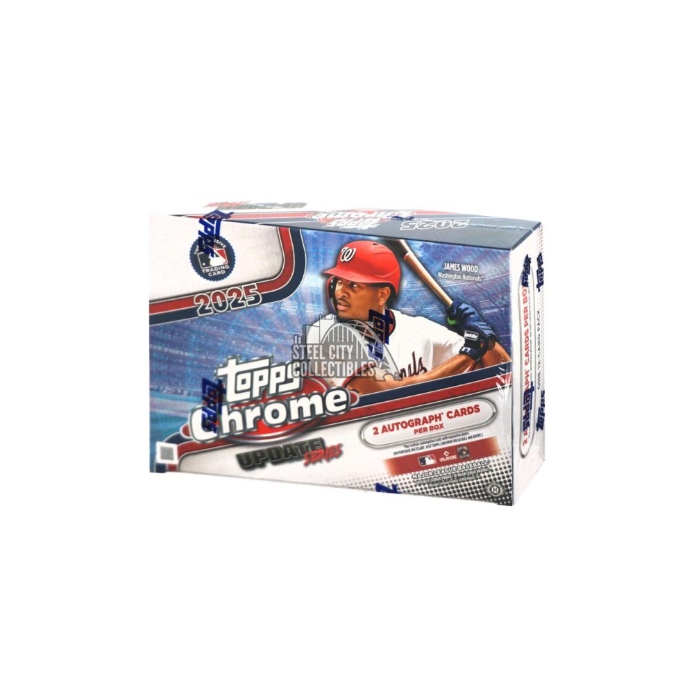 2025 Topps Chrome Update Series Baseball Breaker's Delight TWO Box ...