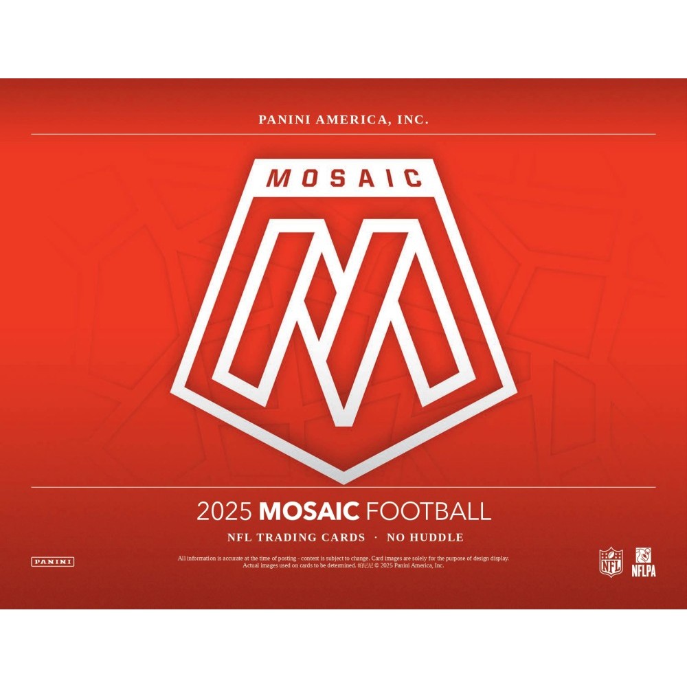 2025 Panini Mosaic Football No Huddle 20-Box Case | Steel City Collectibles