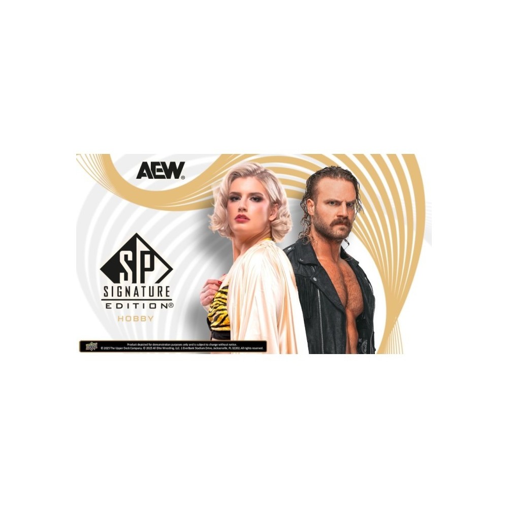 2025 Upper Deck SP Signature Edition AEW Wrestling Hobby 3-Box Random ...