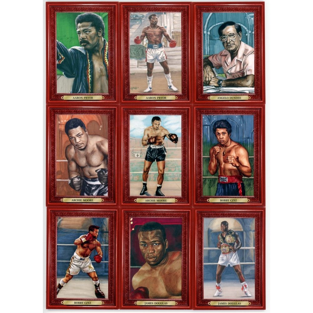 2010 Ringside Boxing Round 1 Turkey Red 93-Card Insert Set (1-93 ...