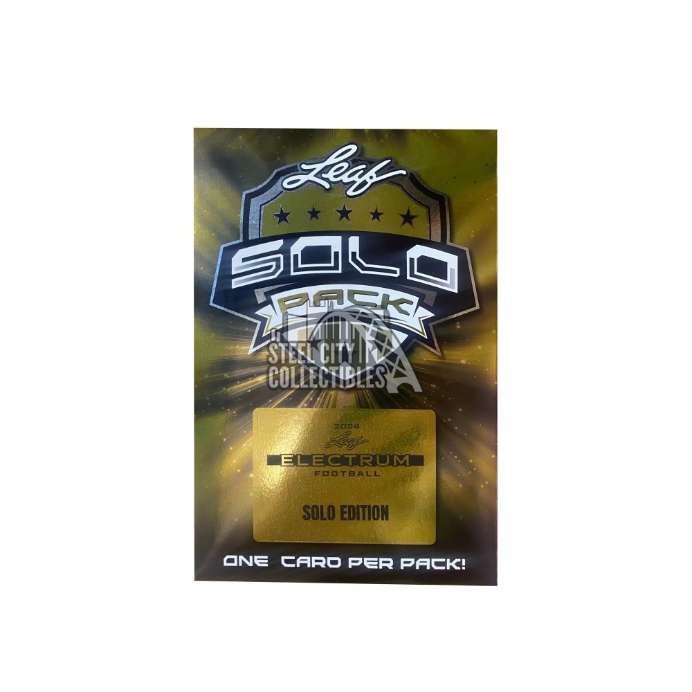 2024 Leaf Electrum Football Solo Edition Pack | Steel City Collectibles