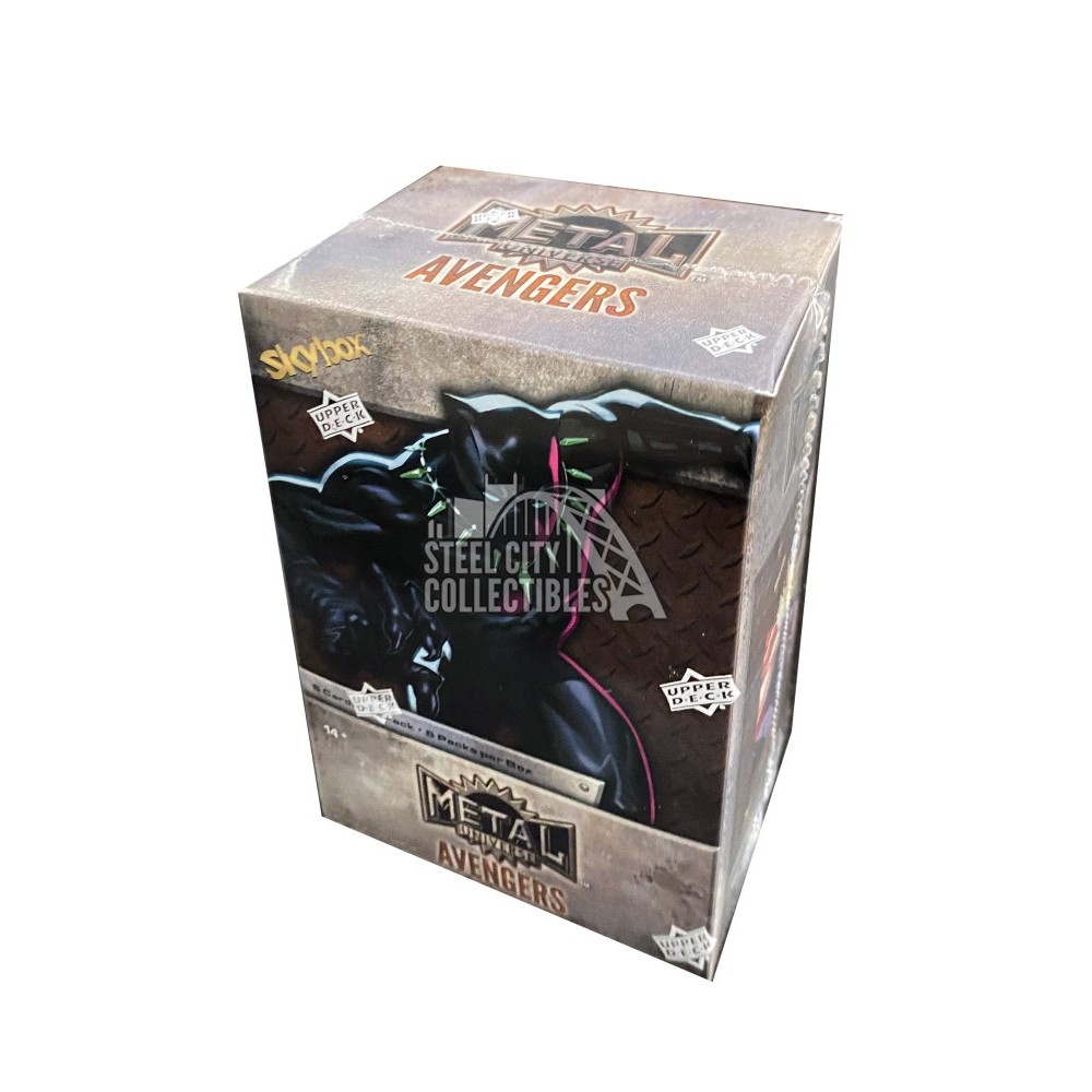 2024 Upper Deck Marvel Skybox Metal Universe Avengers Blaster Box ...