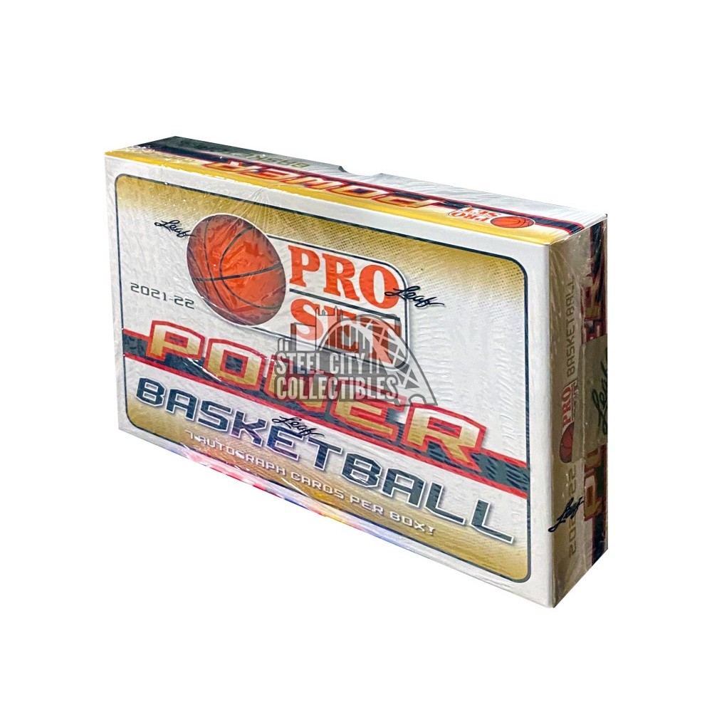 2021-22 Pro Set Power Basketball Hobby Box | Steel City Collectibles