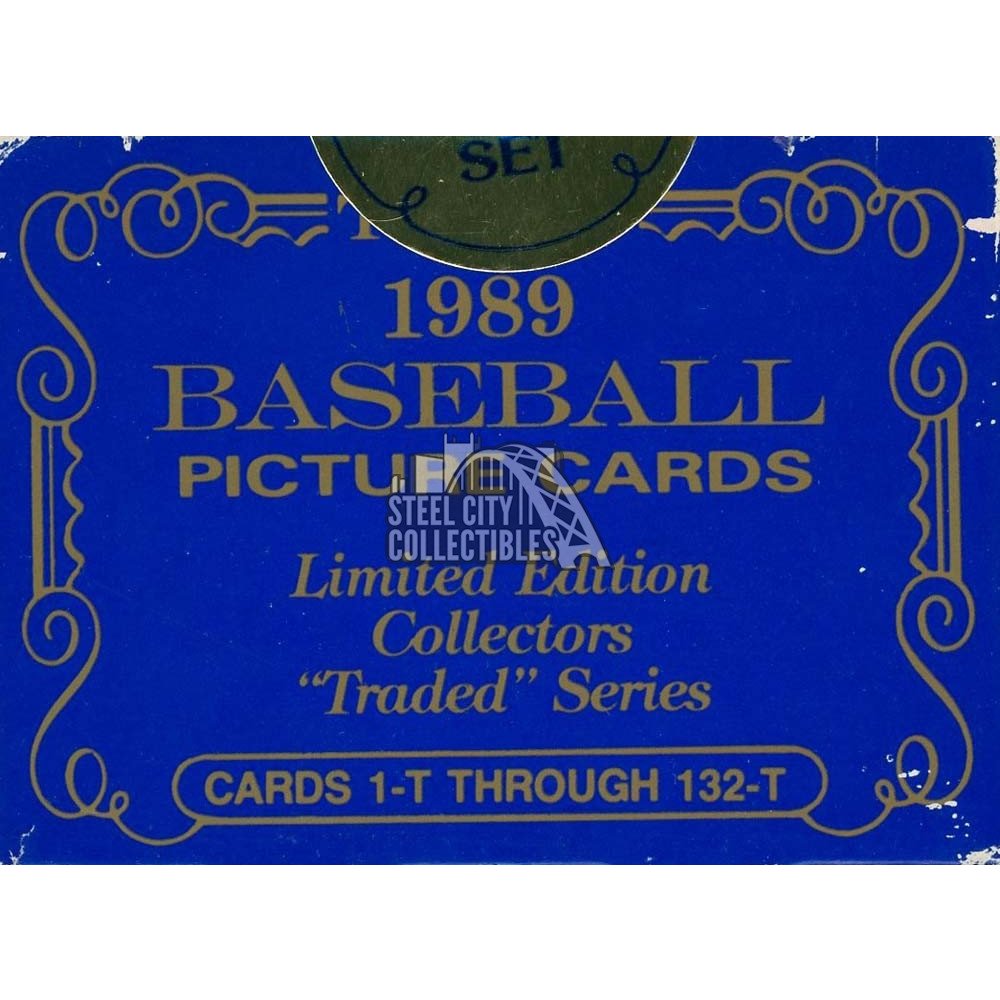 1989 Topps Traded Tiffany Baseball Factory Sealed Set | Steel City