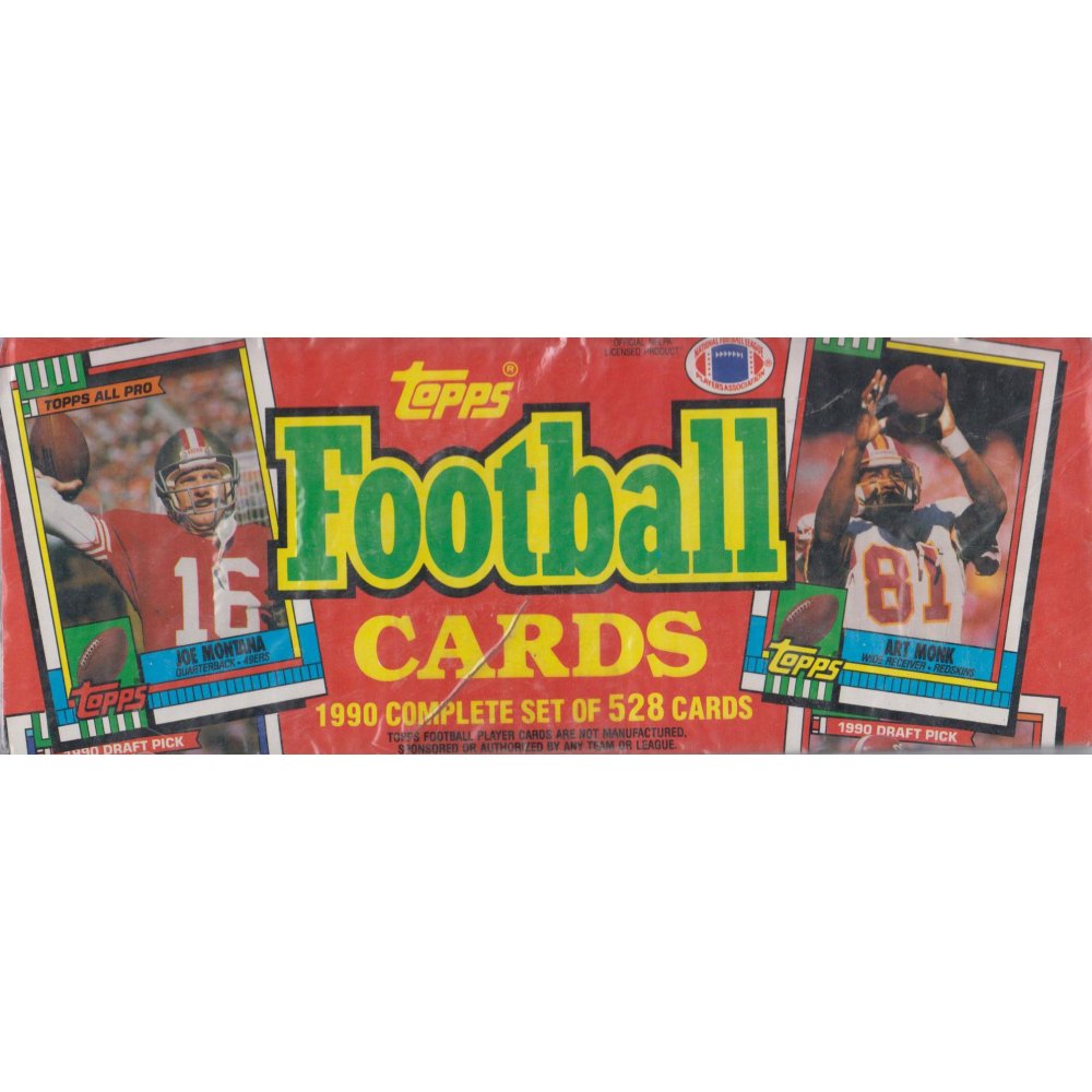 1990 Topps Football Colorful Factory Set | Steel City Collectibles