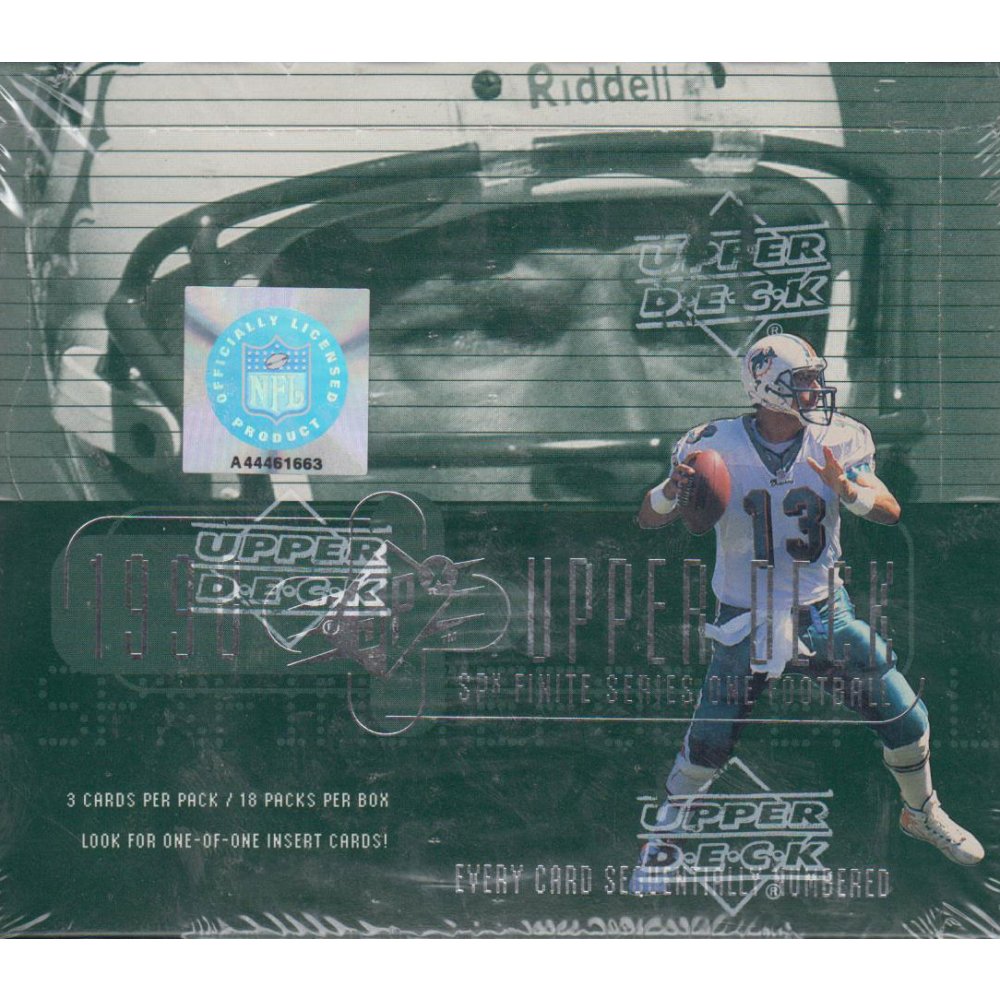 1998 Upper Deck Spx Finite Series 1 Football Hobby Box Steel City