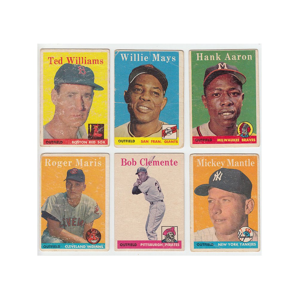 1958 Topps Baseball Set Good Condition | Steel City Collectibles