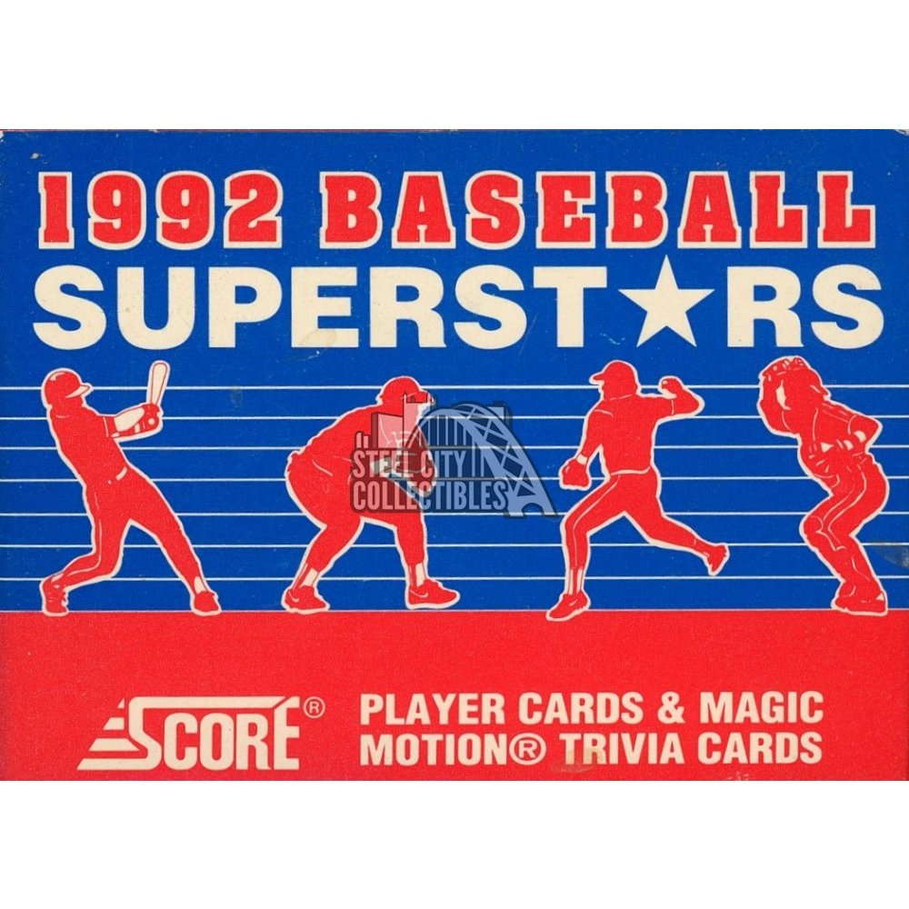 1992 Score Superstars Baseball Box Set | Steel City Collectibles