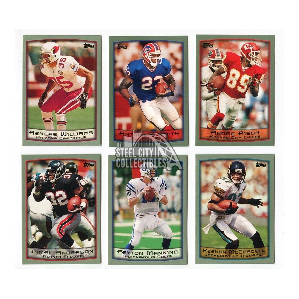 1999 Topps Football Sealed 6-Card Promo 10-Pack Lot | Steel City ...