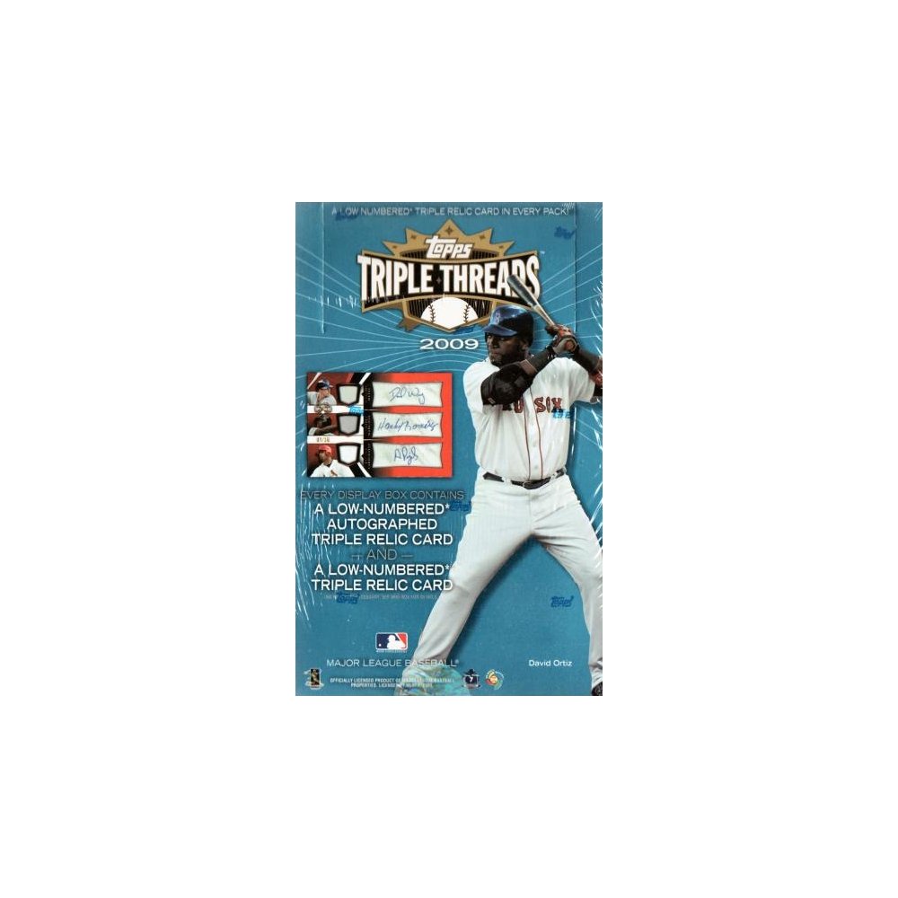 2009 Topps Triple Threads Baseball Hobby Box | Steel City Collectibles