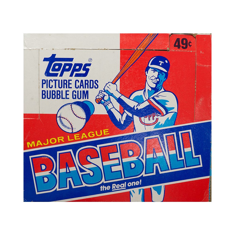 1982 Topps Baseball Cello Box | Steel City Collectibles