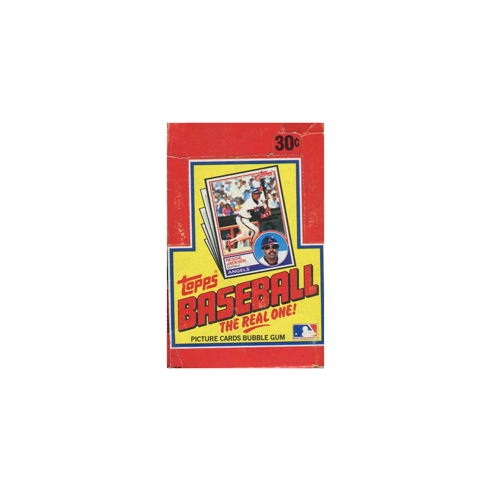 1983 Topps Baseball Unopened Box Michigan Version | Steel City Collectibles